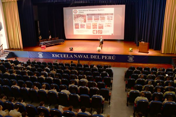 Conferencia “Operational Wargame System” – Escuela Superior de Guerra Naval